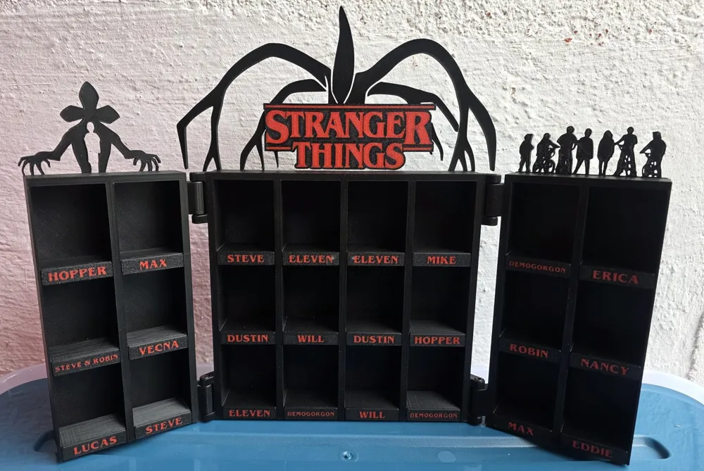 Stranger Things KinderJoy Funko Display Foldable - Free 3D Print Model ...