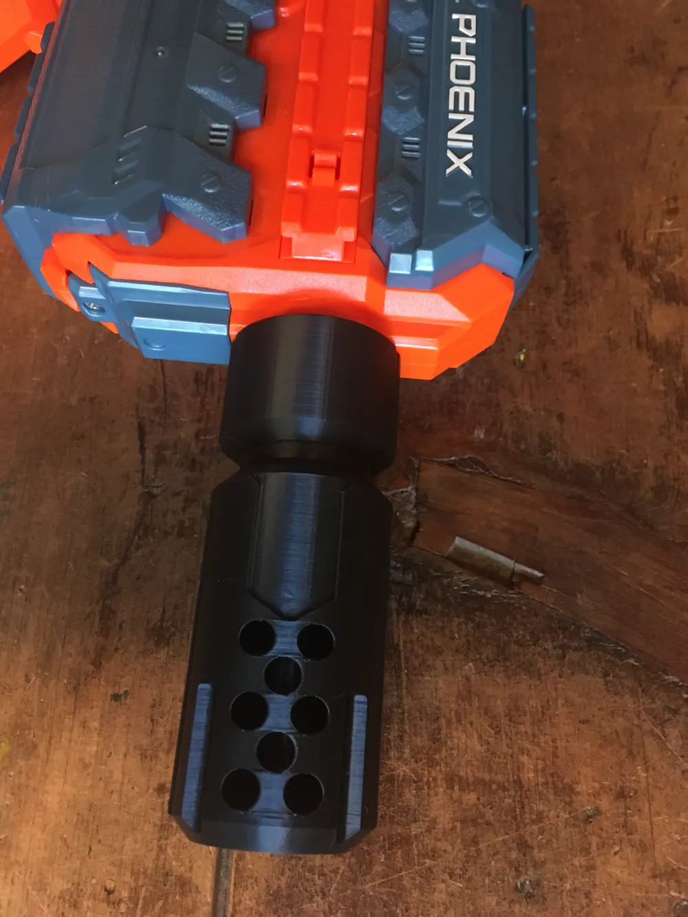 Nerf Gun Silencer/Barrel Extender by user_2398752333 - MakerWorld
