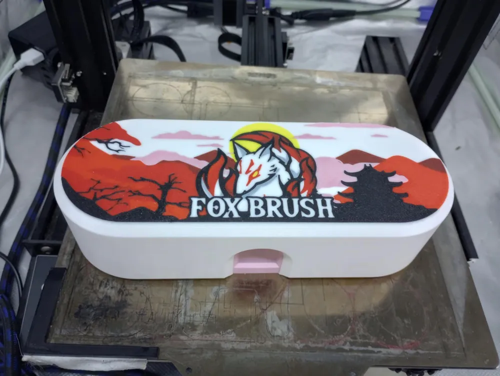 BeyBento - Fox Brush - Free 3D Print Model - MakerWorld