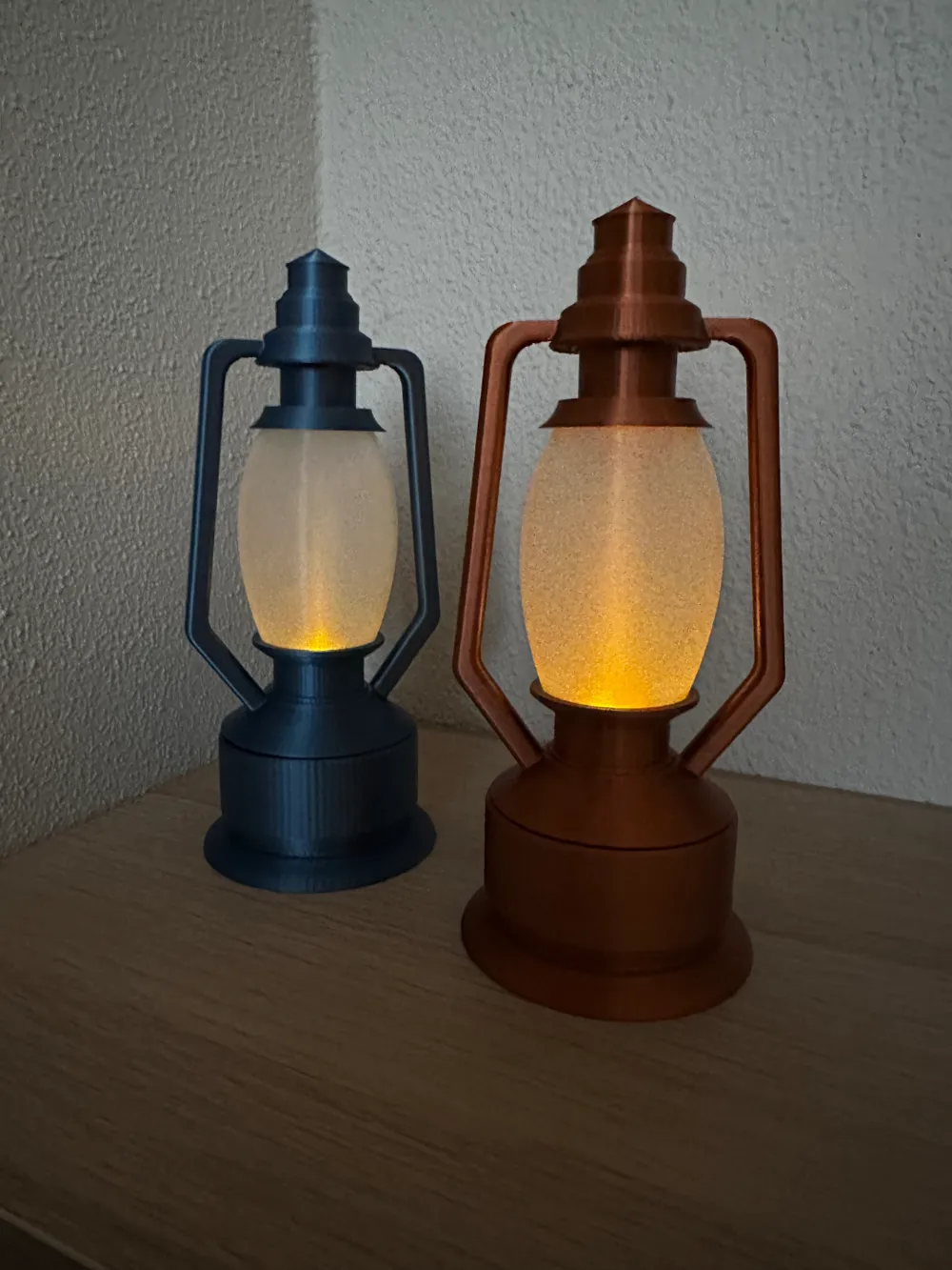 Hurricane storm oil lantern LED candle tea light by DenoD MakerWorld ...