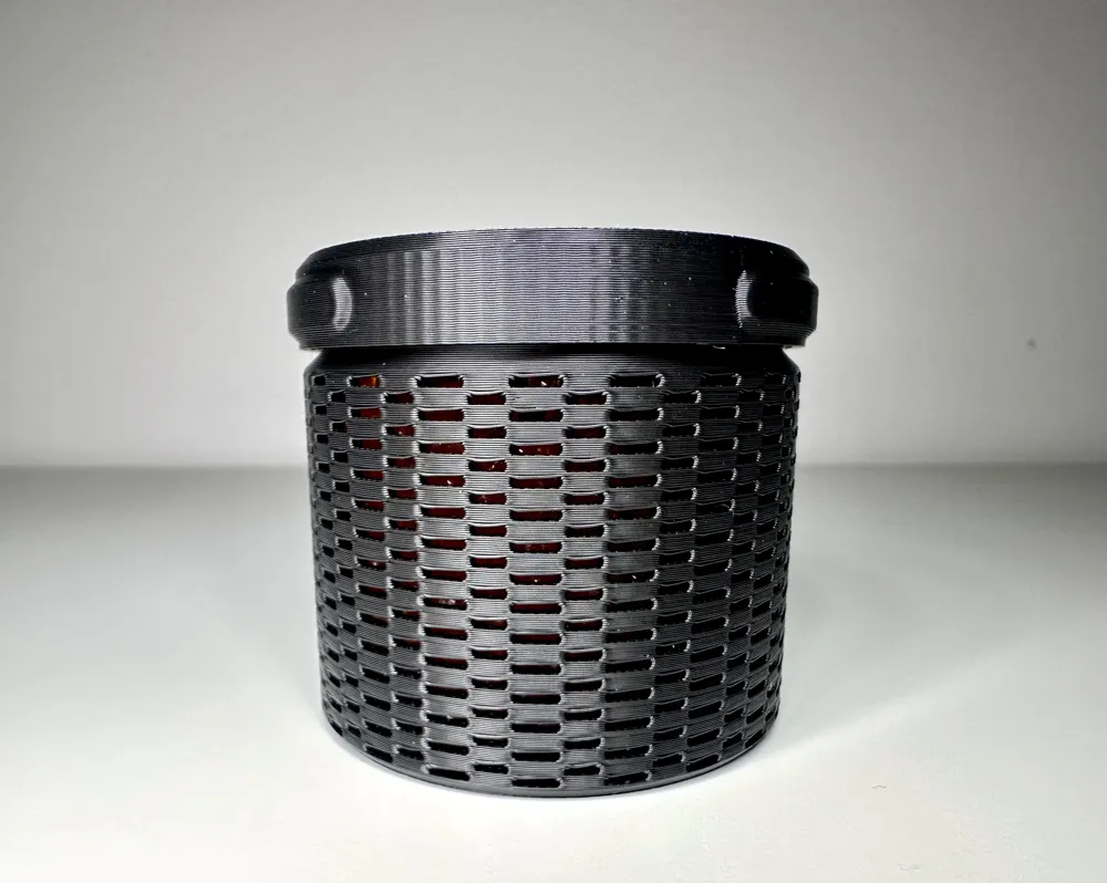 Silica Container – Twist-Lock Lid - Free 3D Print Model - MakerWorld