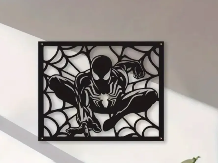 Spider man wall art 2D by Future 3D MakerWorld: Download Free 3D Models