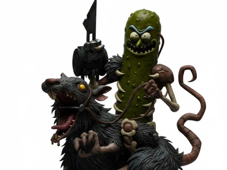 Pickle Rick rat - Free 3D Print Model - MakerWorld