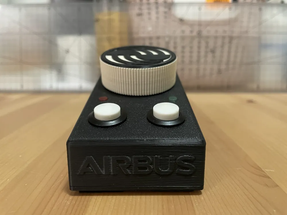 Airbus A320 Steering Tiller (desktop edition) - Free 3D Print Model ...