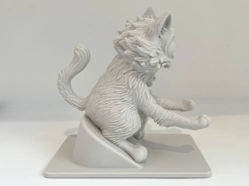 Supporto Porta Cellulare/Tablet Gatto Pazzo - Modello di stampa 3D ...