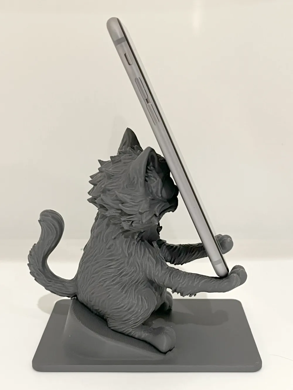 Supporto Porta Cellulare/Tablet Gatto Pazzo - Modello di stampa 3D ...