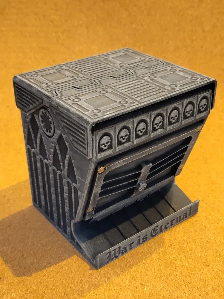 Dice Dispencer, Sorter and Travel Vault - 12mm D6 - Free 3D Print Model ...