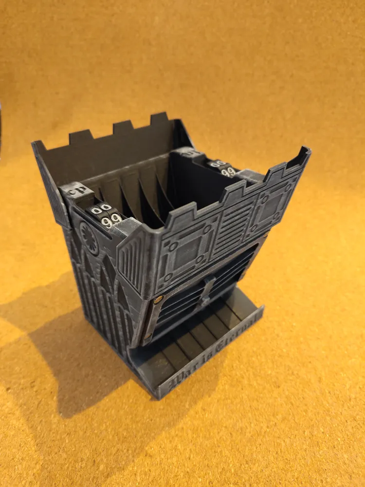 Dice Dispencer, Sorter and Travel Vault - 12mm D6 - Free 3D Print Model ...