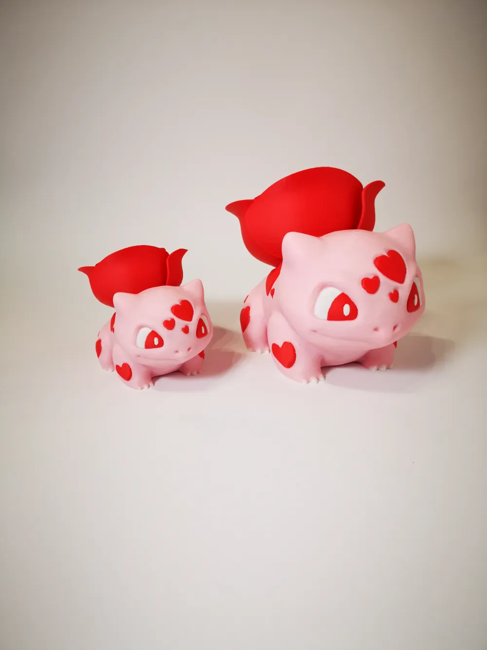 Valentine's Day Bulbasaur LED Rose - Free 3D Print Model - MakerWorld