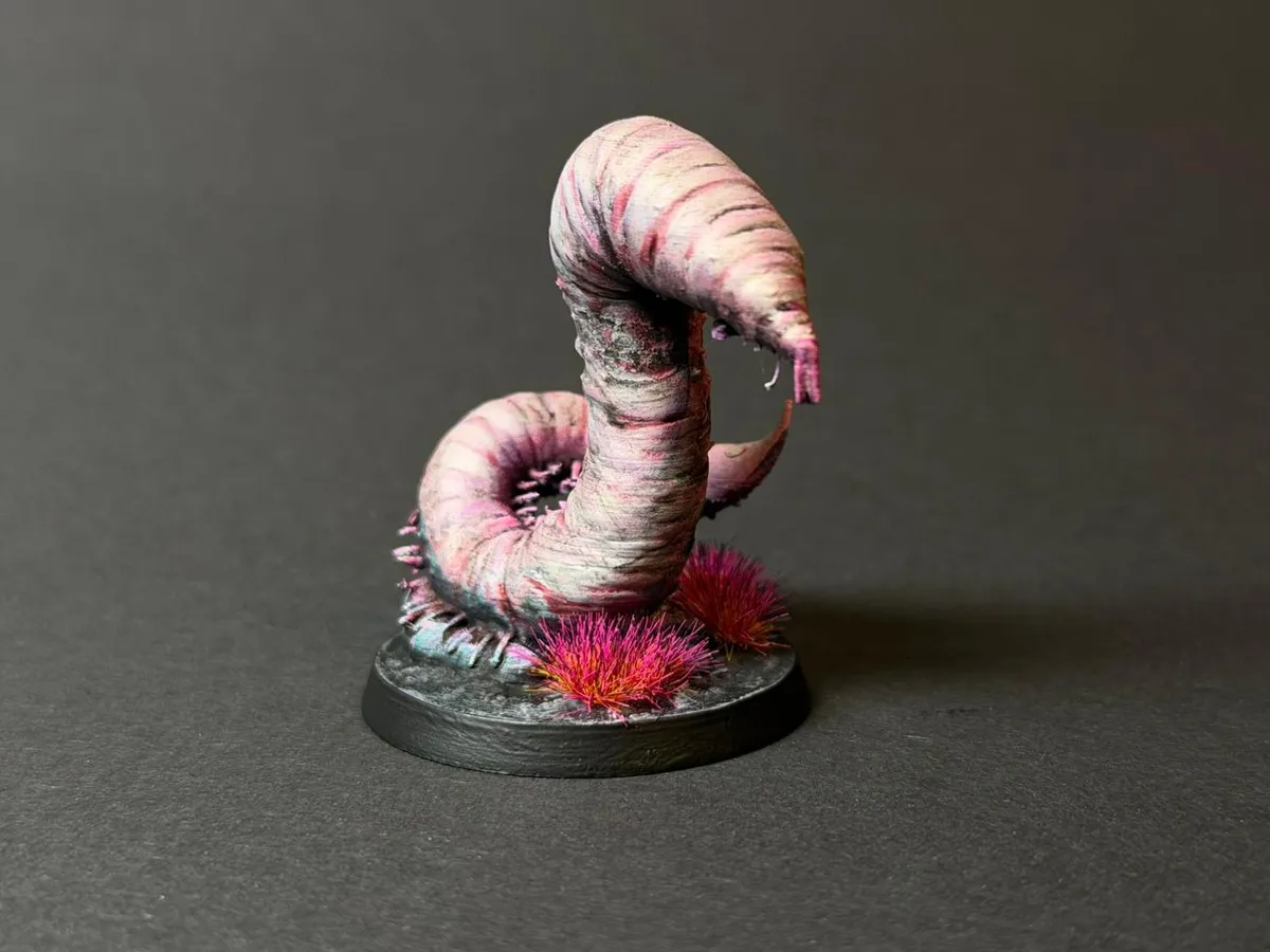 DnD Eldritch Horros - the Worm Queen - Free 3D Print Model - MakerWorld