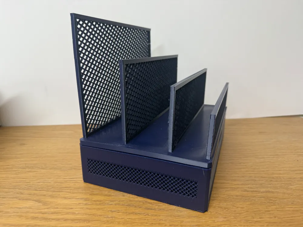 Letter Rack to fit on top Gridfinity Storage by Lawton Print Design ...