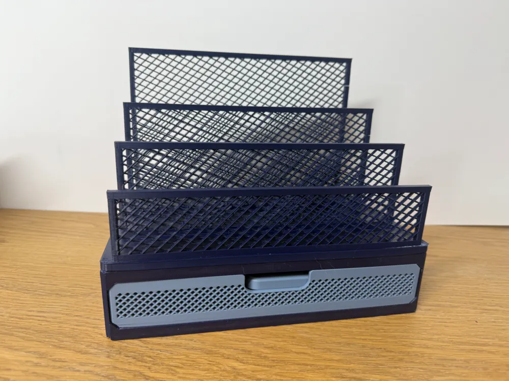 Letter Rack to fit on top Gridfinity Storage by Lawton Print Design ...