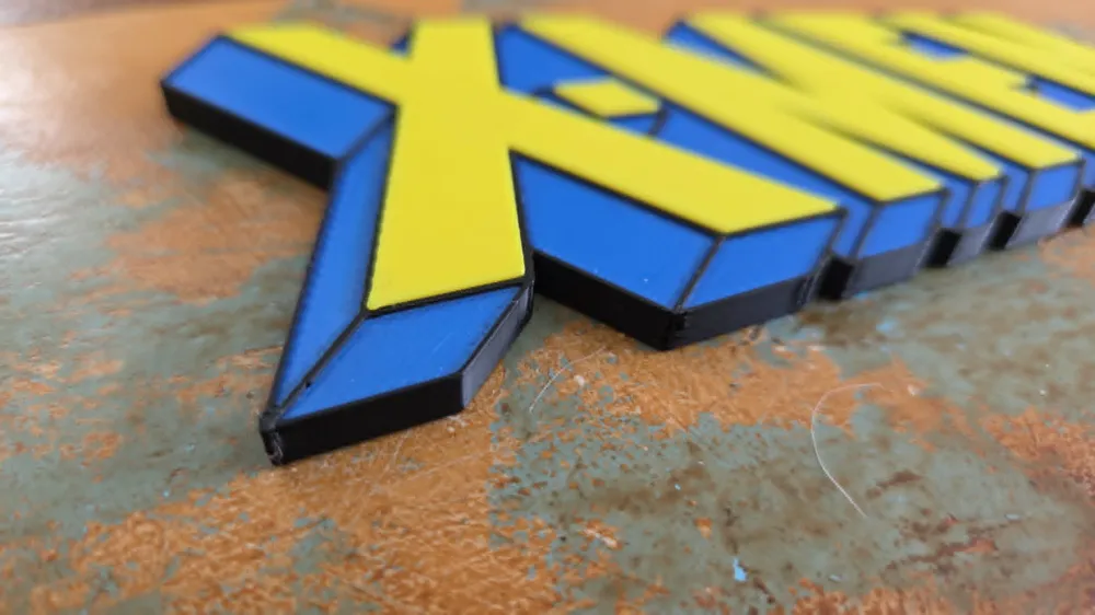 X-Men Comic-Logo – Kostenloses 3D-Druckmodell – MakerWorld