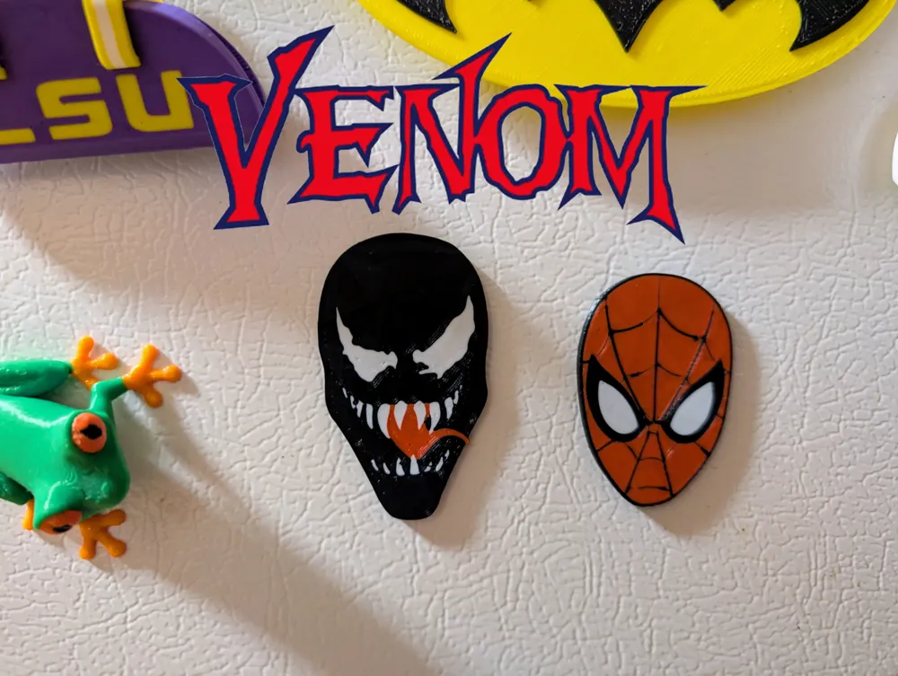 Venom Magnet by sidbarret007 MakerWorld: Download Free 3D Models