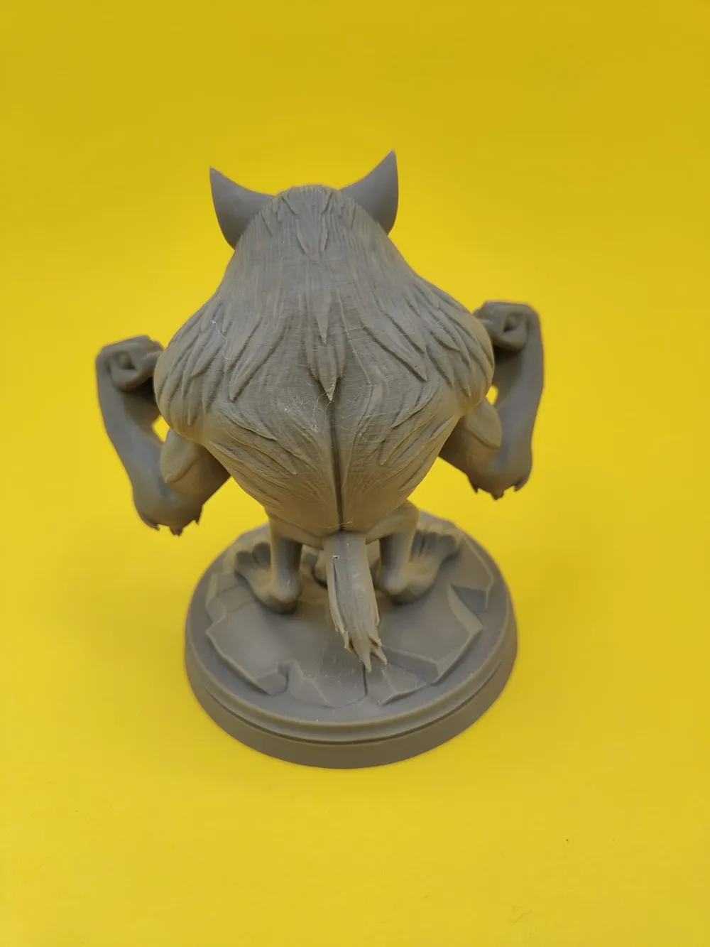 Cartoon Style Werewolf Miniature by Frenk MakerWorld: Download Free 3D ...