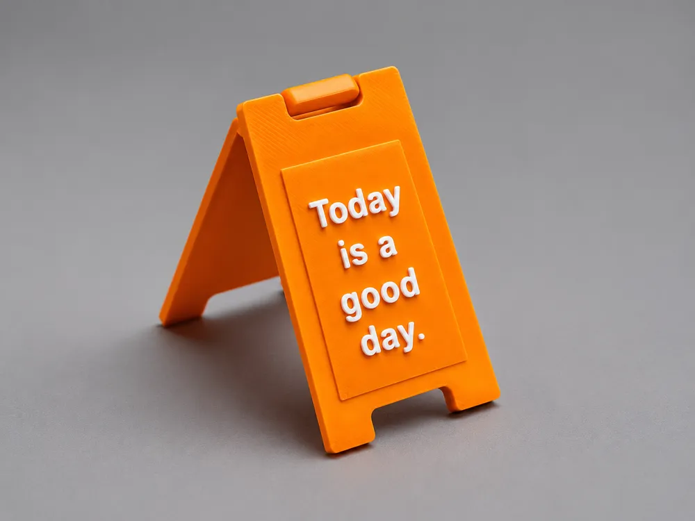 Tiny Reminder Signs | 20 Messages - Free 3D Print Model - MakerWorld