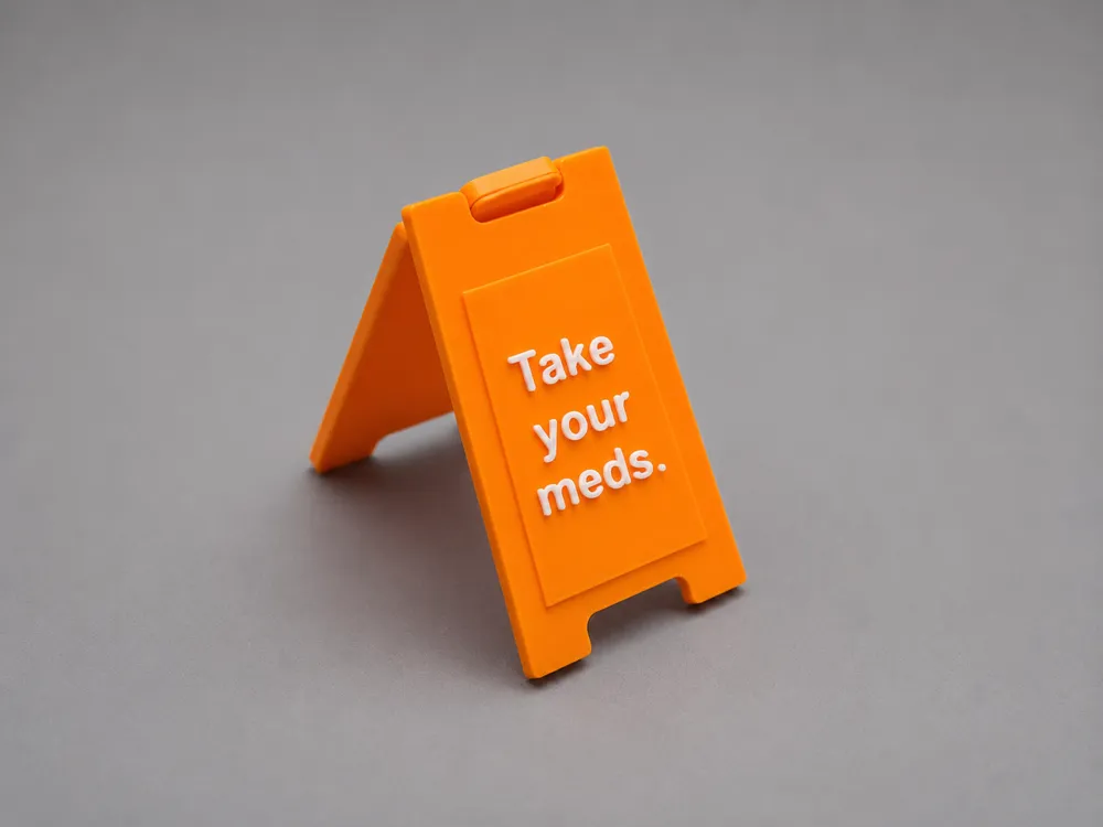 Tiny Reminder Signs | 20 Messages - Free 3D Print Model - MakerWorld