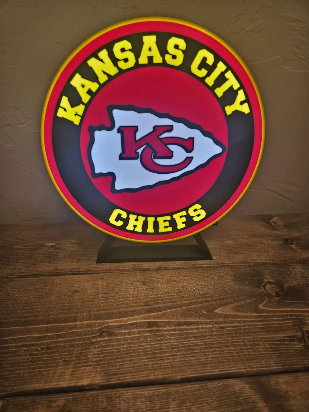 KC Chiefs Lightbox by SyGuy - MakerWorld