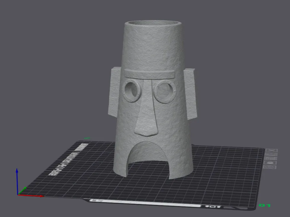 Squidward's House Planter by 3dProStudio - MakerWorld