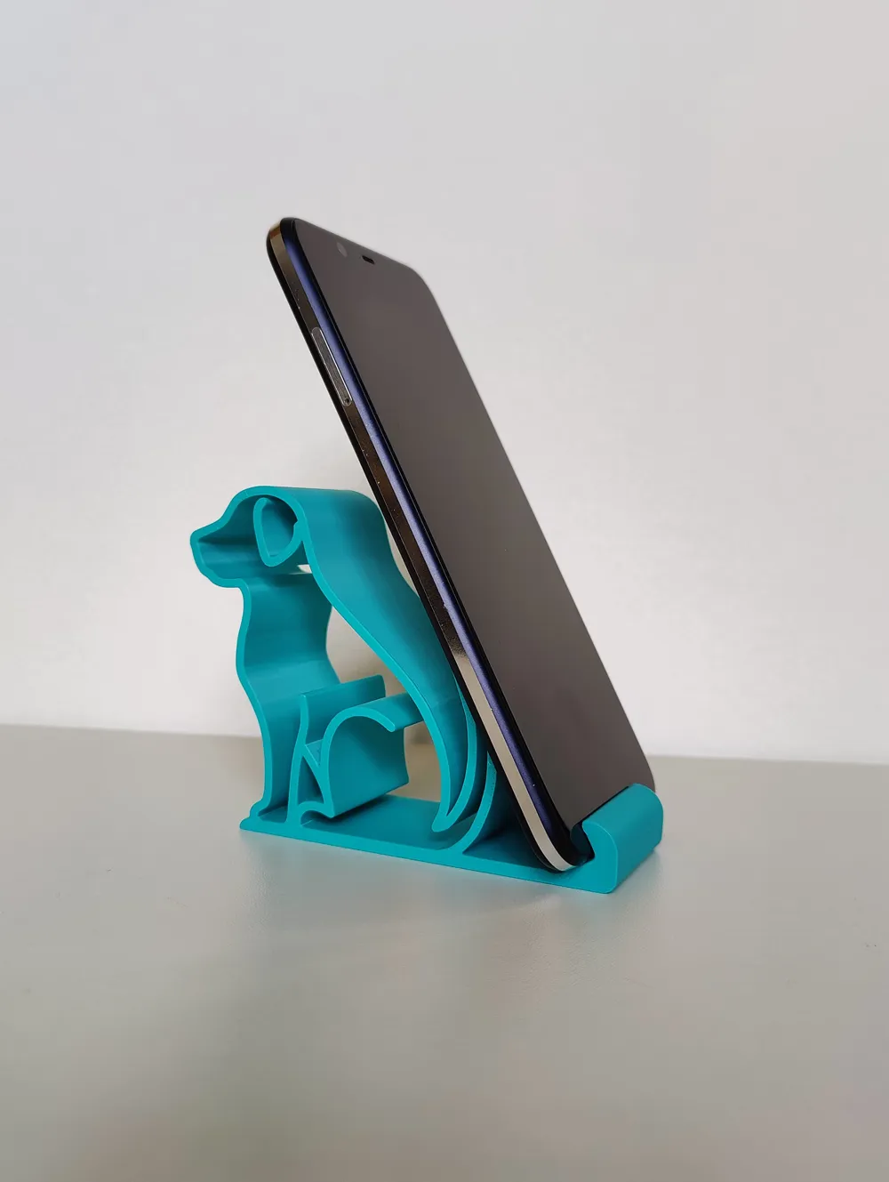 Low Poly Dog Shape Phone Stand - Free 3D Print Model - MakerWorld