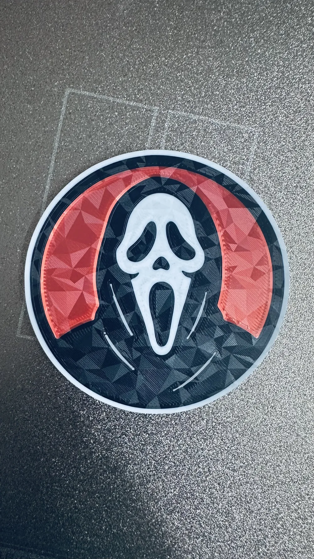 Ghostface / Scream Coaster & Holder Set by XYO MakerWorld: Download ...