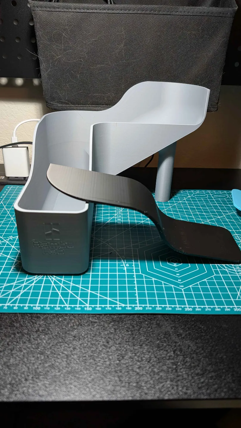 Bambu P1S/P1P/X1 Filament Waste Bin Lid 2.0 Remixed by Brisbayn13 ...