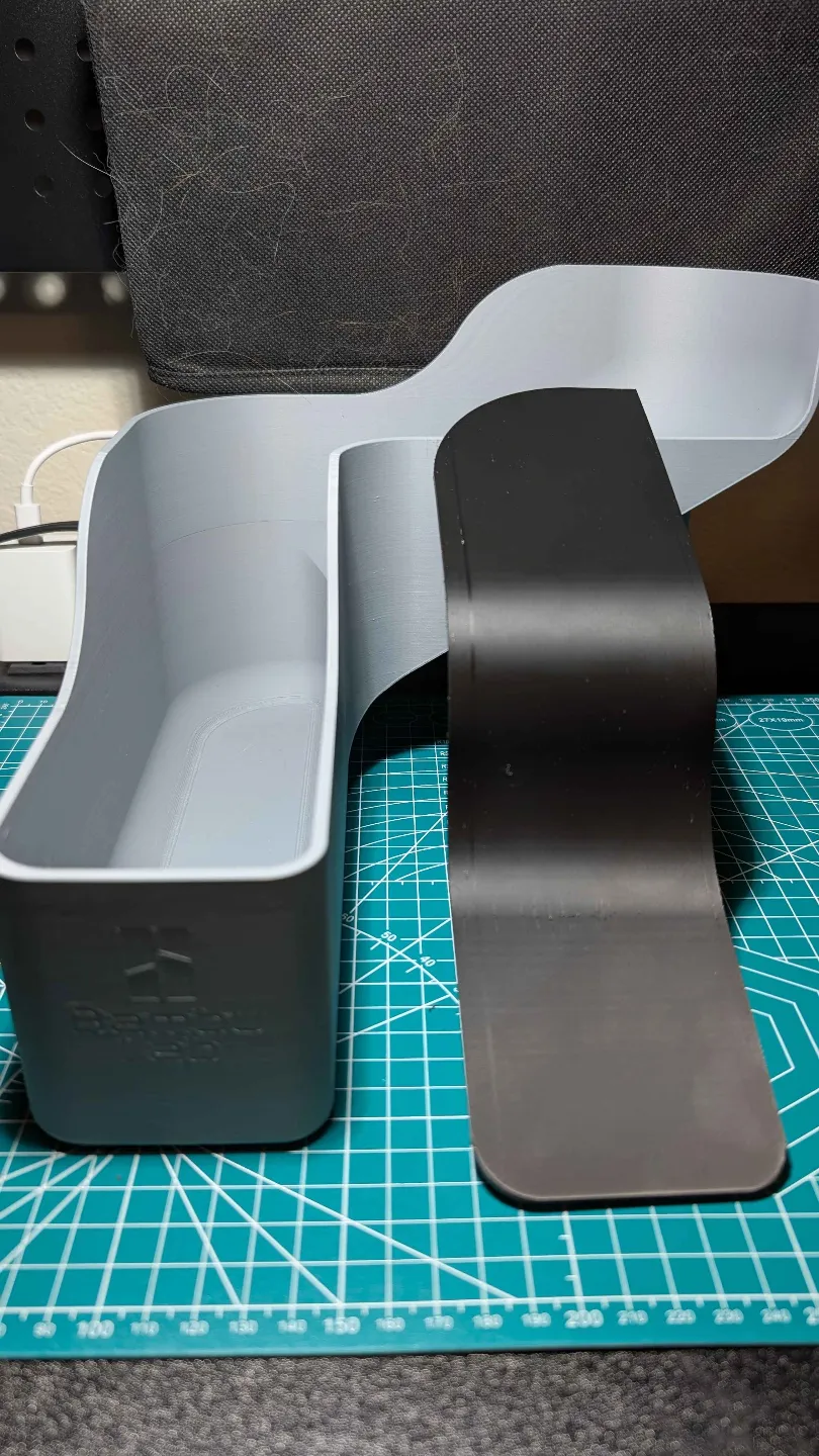 Bambu P1S/P1P/X1 Filament Waste Bin Lid 2.0 Remixed by Brisbayn13 ...