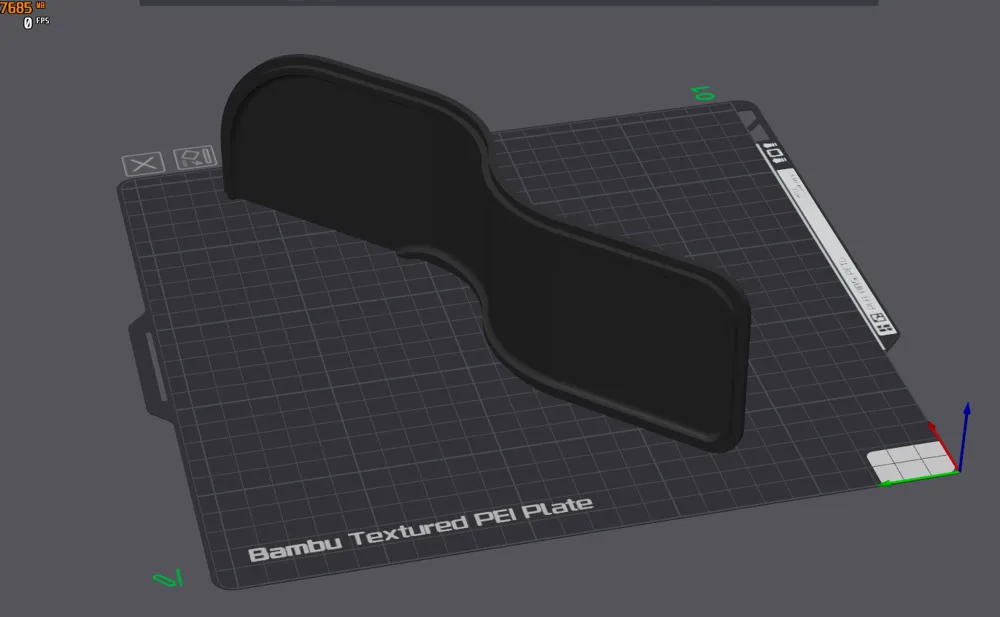 Bambu P1S/P1P/X1 Filament Waste Bin Lid 2.0 Remixed by Brisbayn13 ...