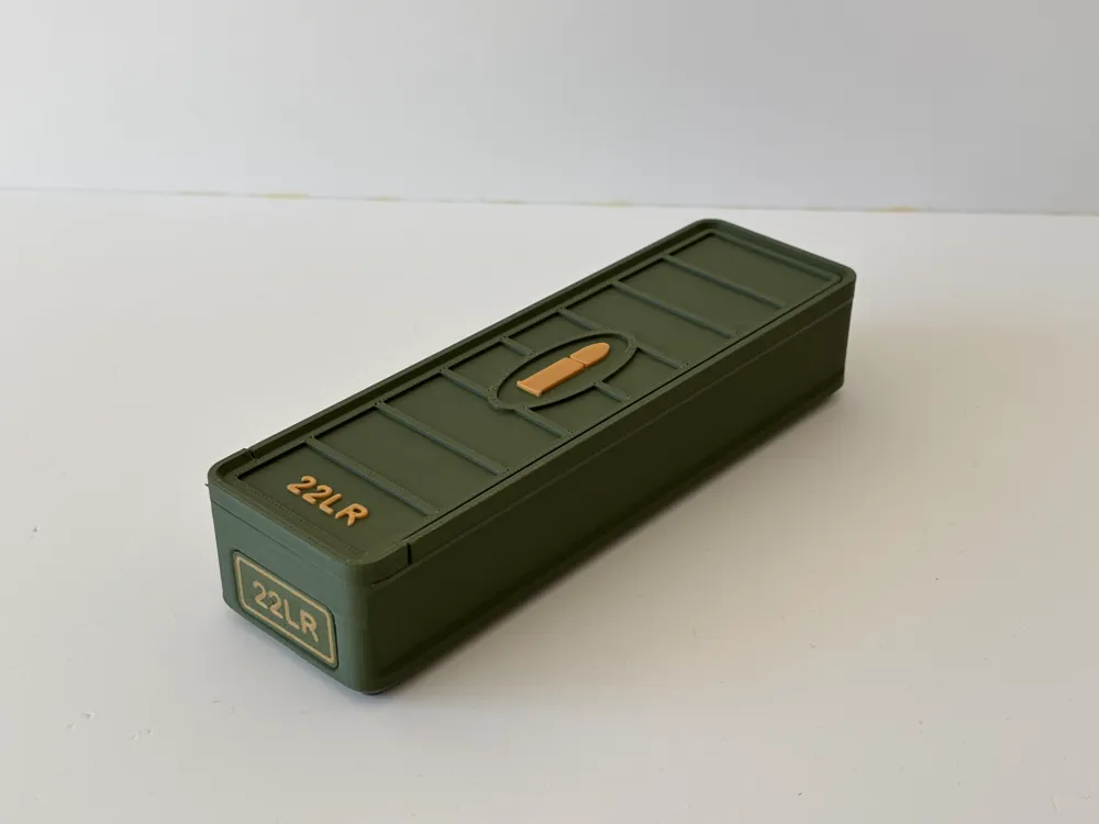 Ammo Storage Box 22LR 100 Rounds by Coconut MakerWorld: Download Free ...