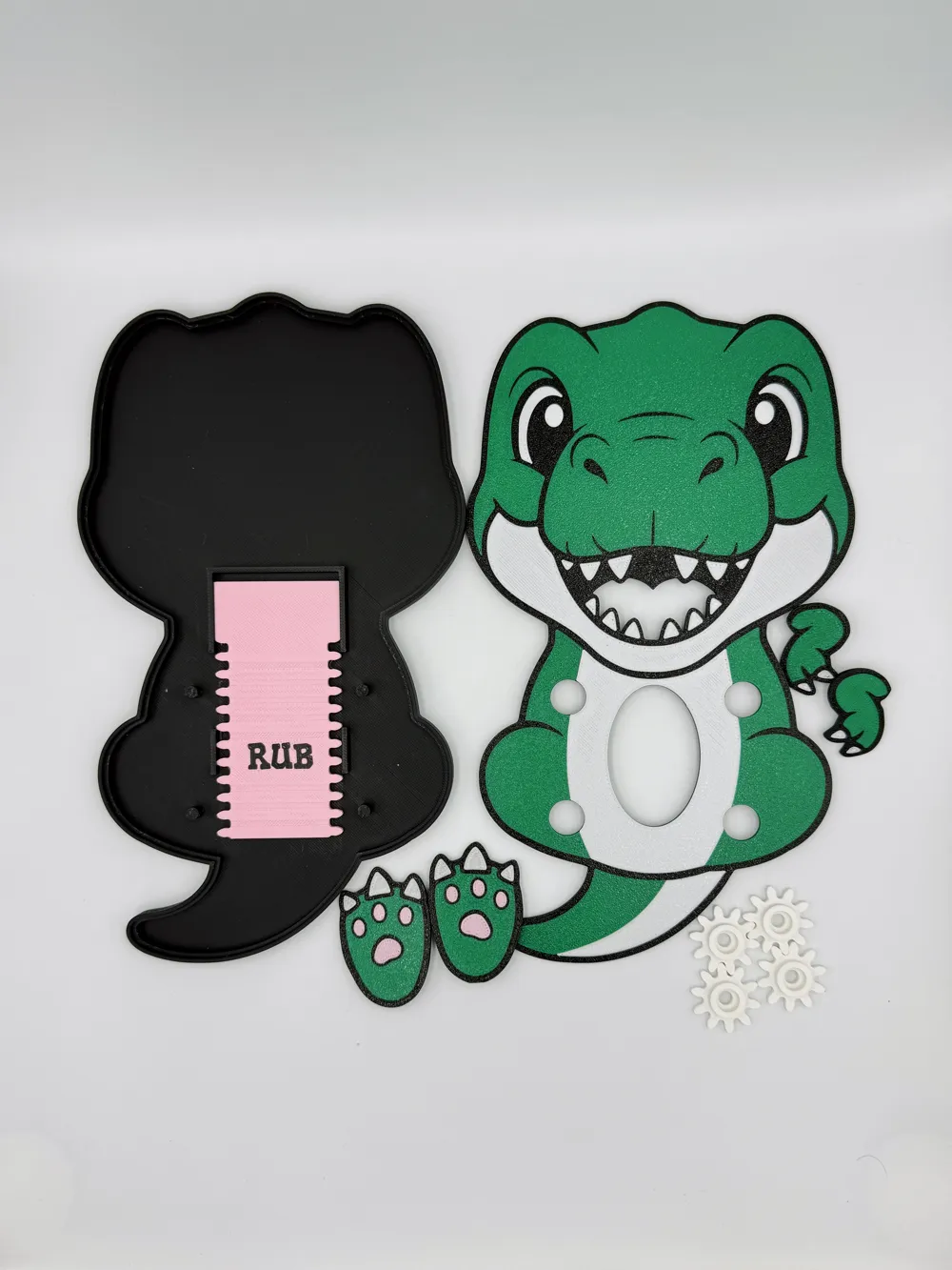 Belly Rub T-Rex - Free 3D Print Model - MakerWorld