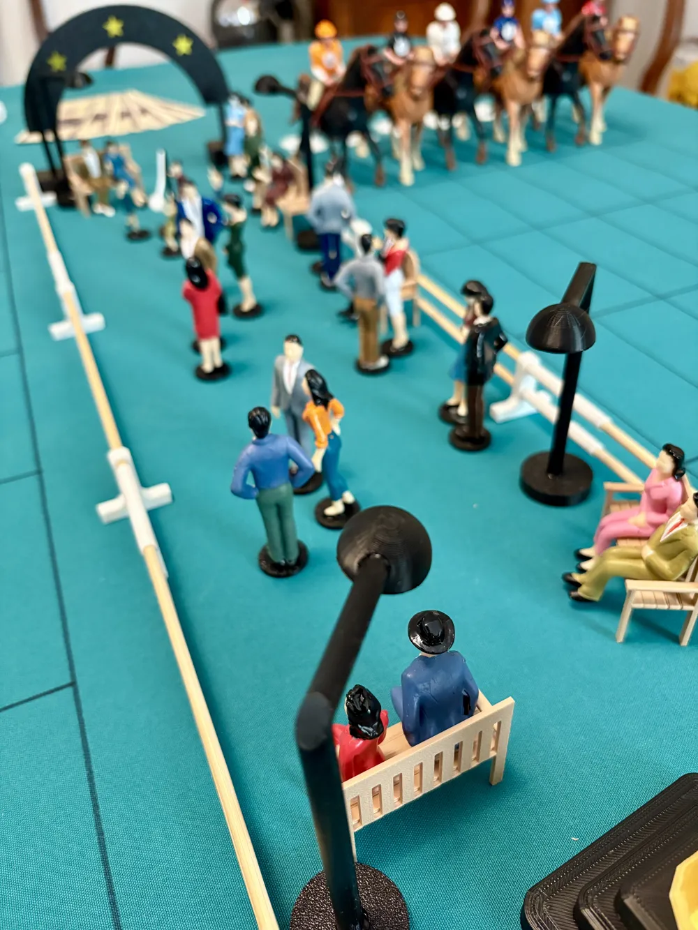 MINIATURE street ,park light pole for models by MR MIKE MakerWorld ...