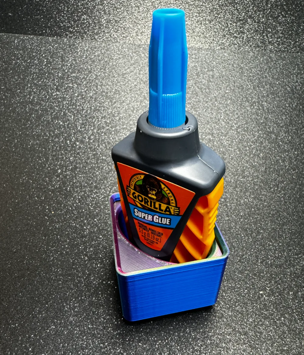 Gridfinity 1x1 Gorilla Super Glue Holder - Free 3D Print Model - MakerWorld