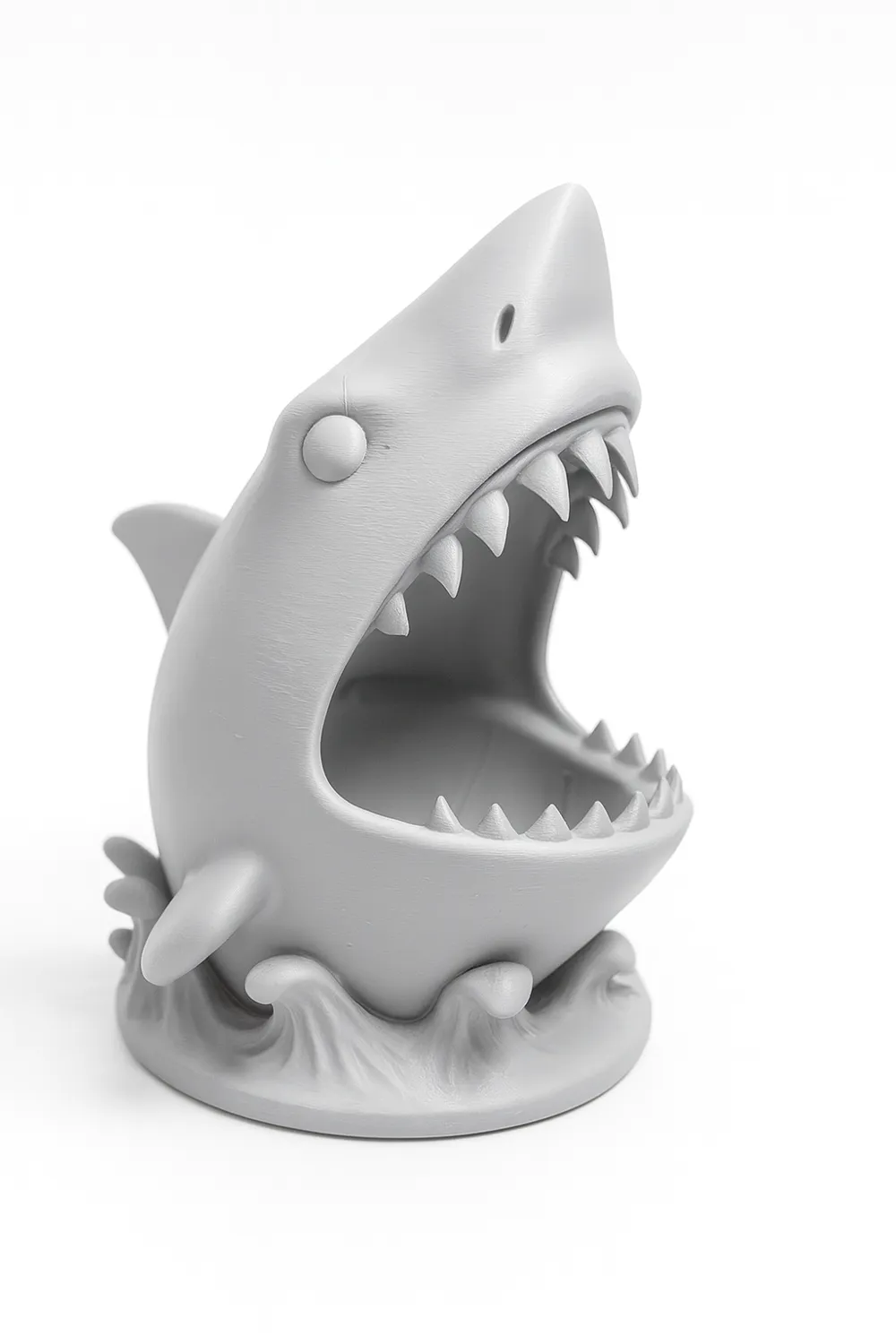 Shark Snack Bowl - Free 3D Print Model - MakerWorld