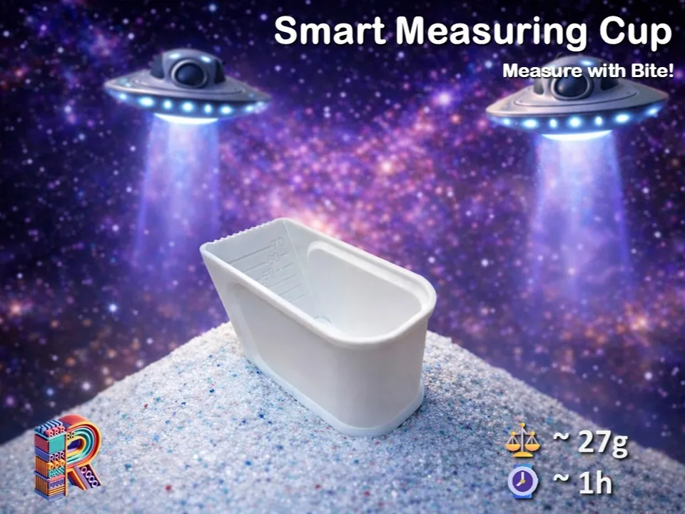 Smart Measuring Cup - Free 3D Print Model - MakerWorld