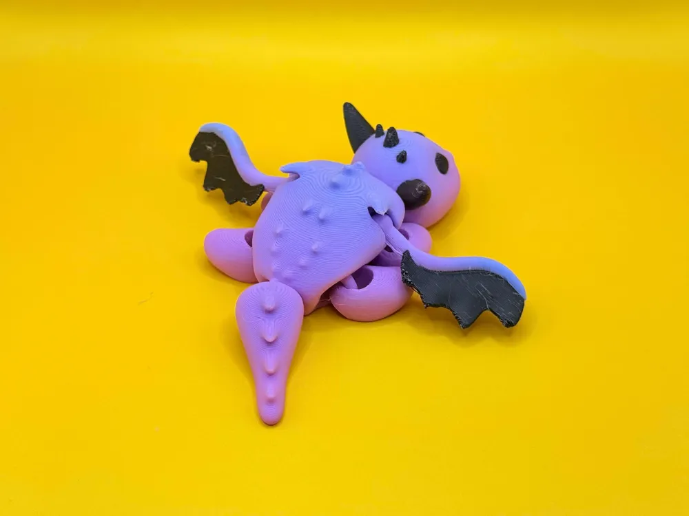 Cute Tiny Articulated Dragon Whelpling - Free 3D Print Model - MakerWorld