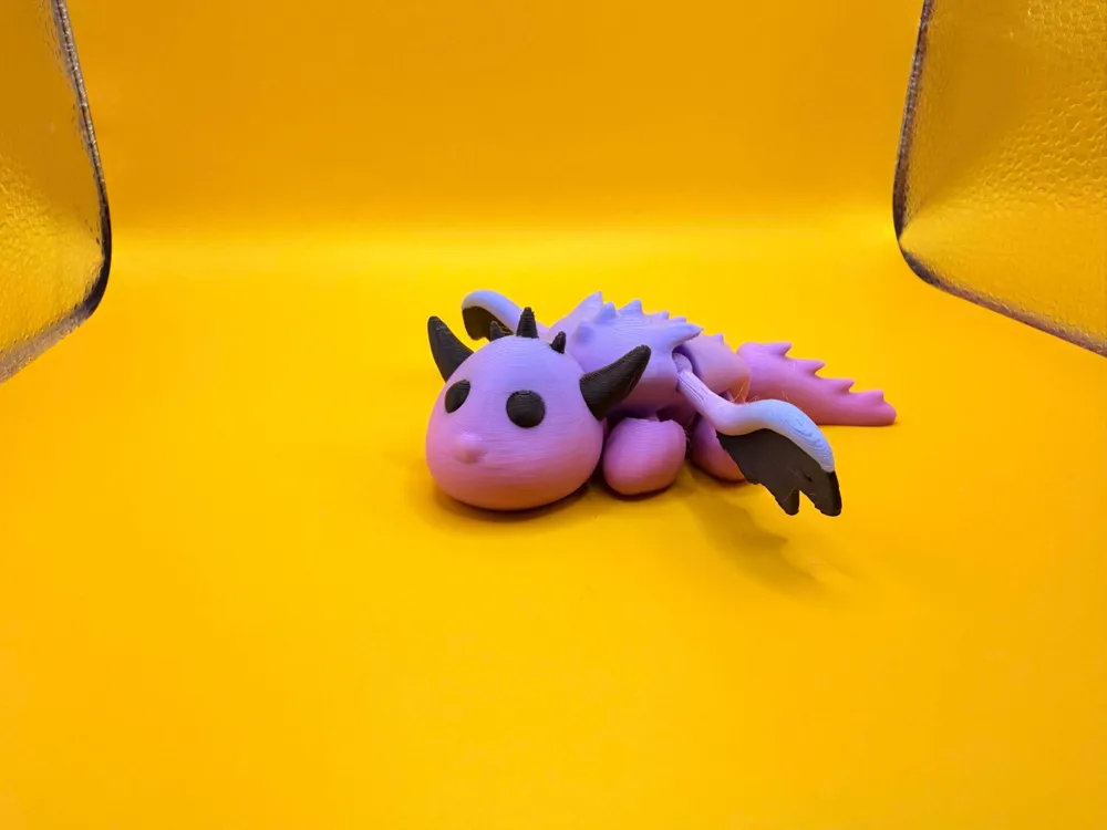 Cute Tiny Articulated Dragon Whelpling - Free 3D Print Model - MakerWorld