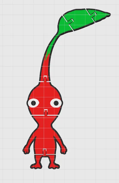 Flexible Red Pikmin by gigio1985MakerWorld: Download Free 3D Models