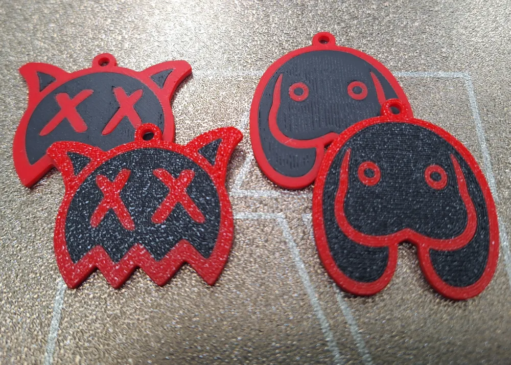 REN Sickboi & Slaughterhouse keychains by Viking42 MakerWorld: Download ...