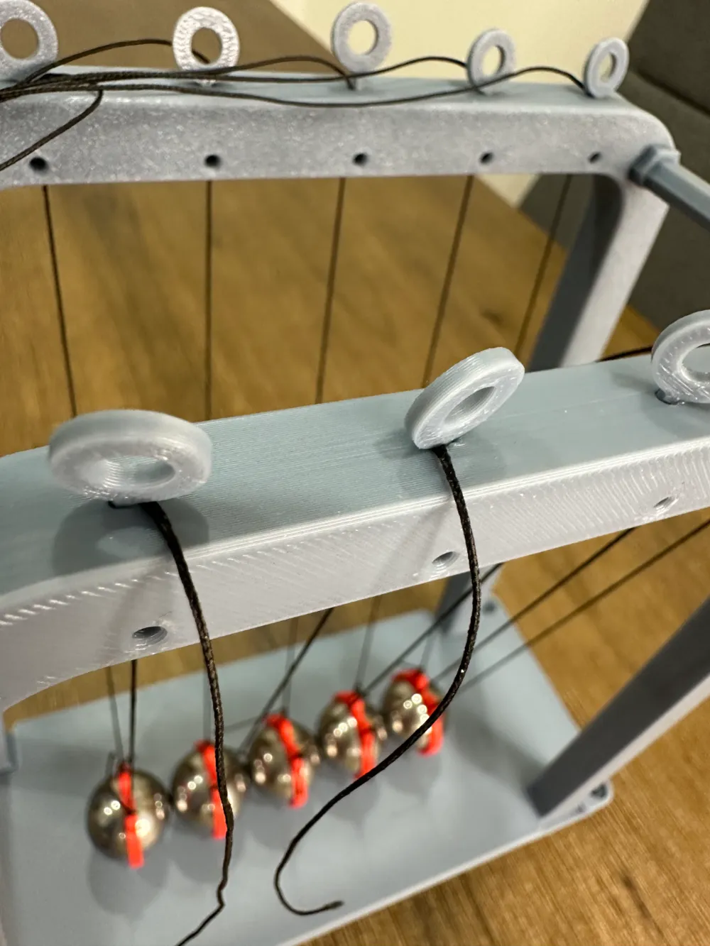 Ultimate Newton's Cradle Experiment by SWElite - MakerWorld