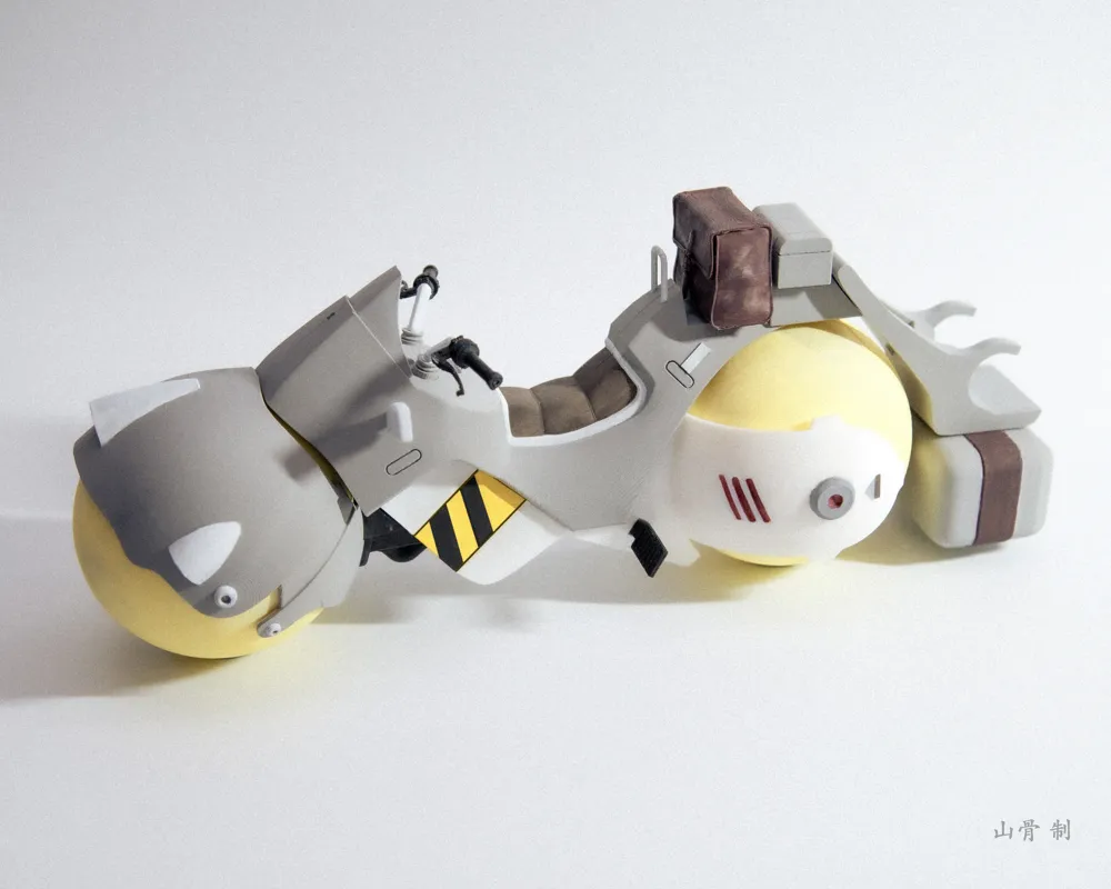 Scavengers Reign Azi's Motorcycle - Free 3D Print Model - MakerWorld