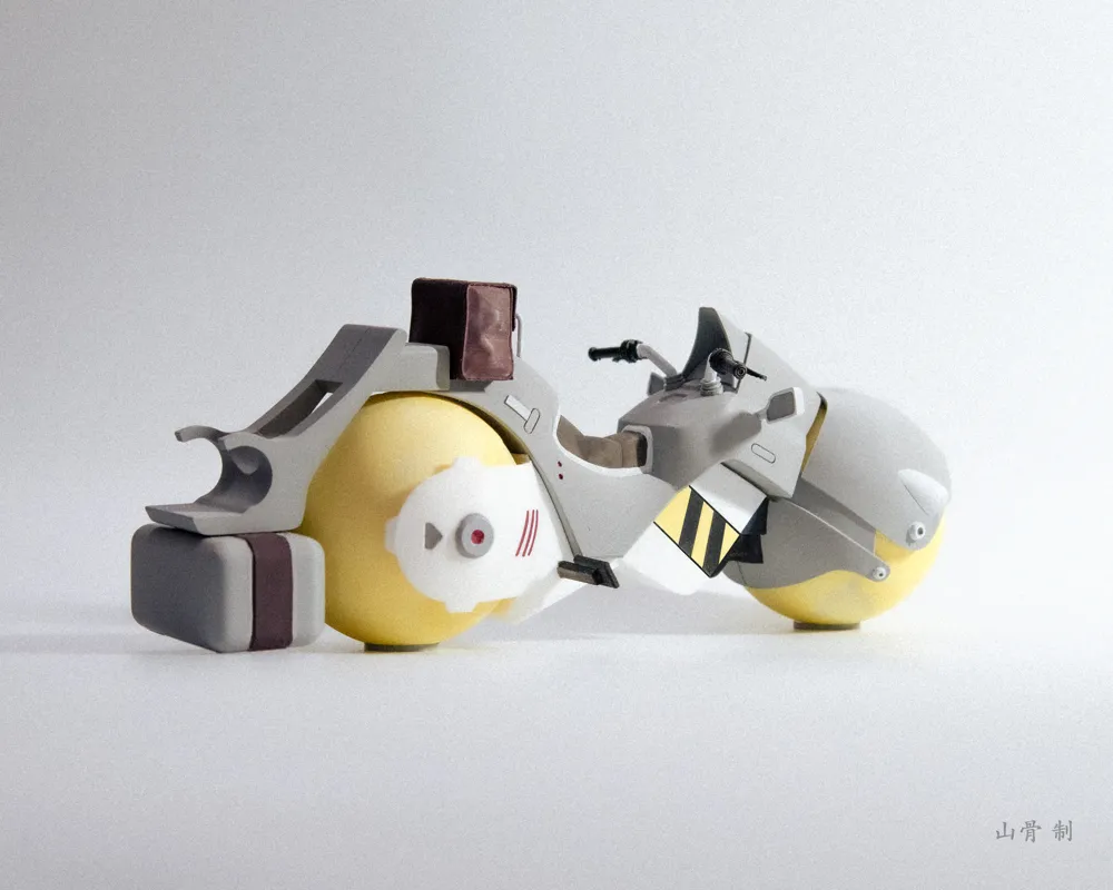 Scavengers Reign Azis Motorrad – Kostenloses 3D-Druckmodell – MakerWorld