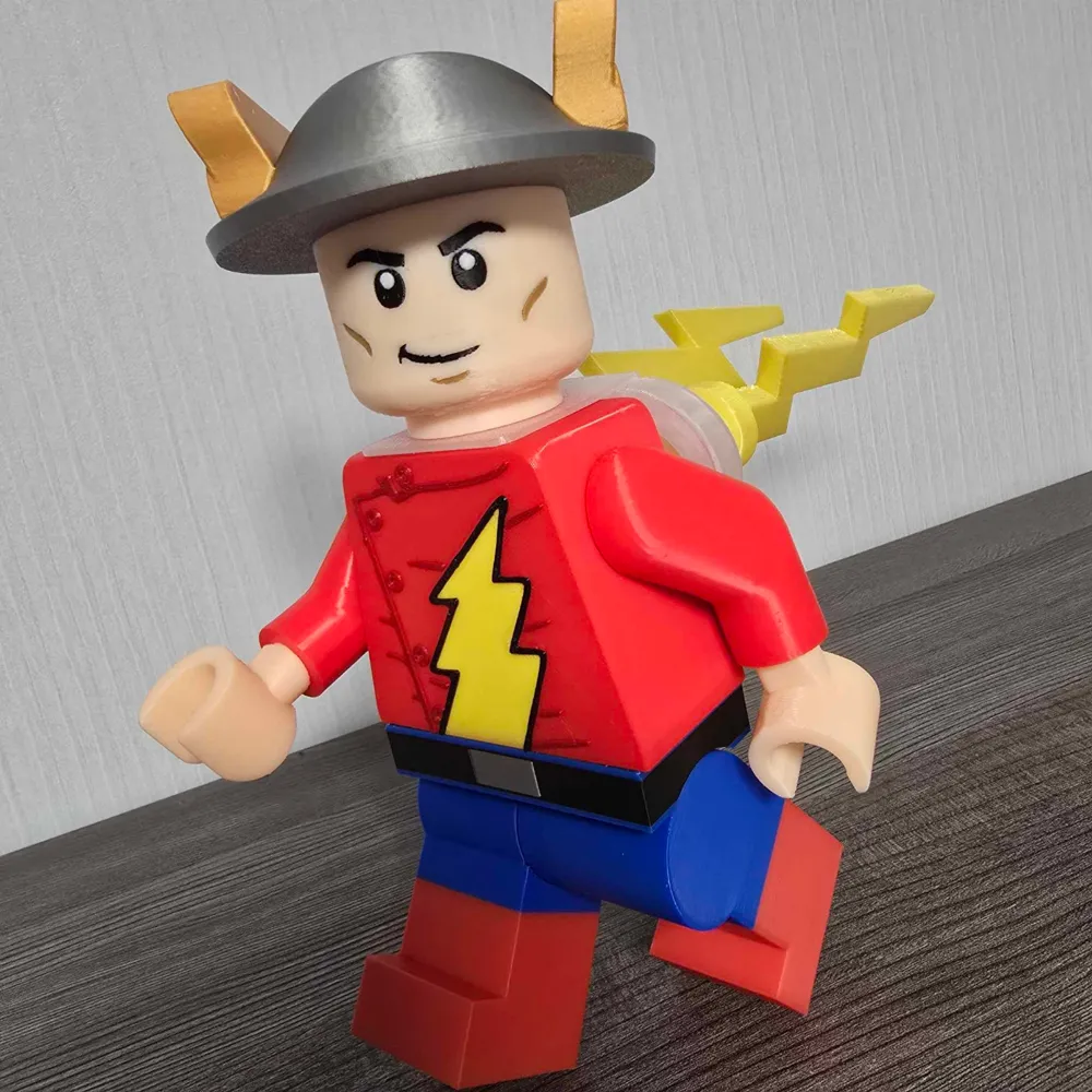 Big Brick * Flash - Jay Garrick * 500% by cBoLsmUiEc - MakerWorld