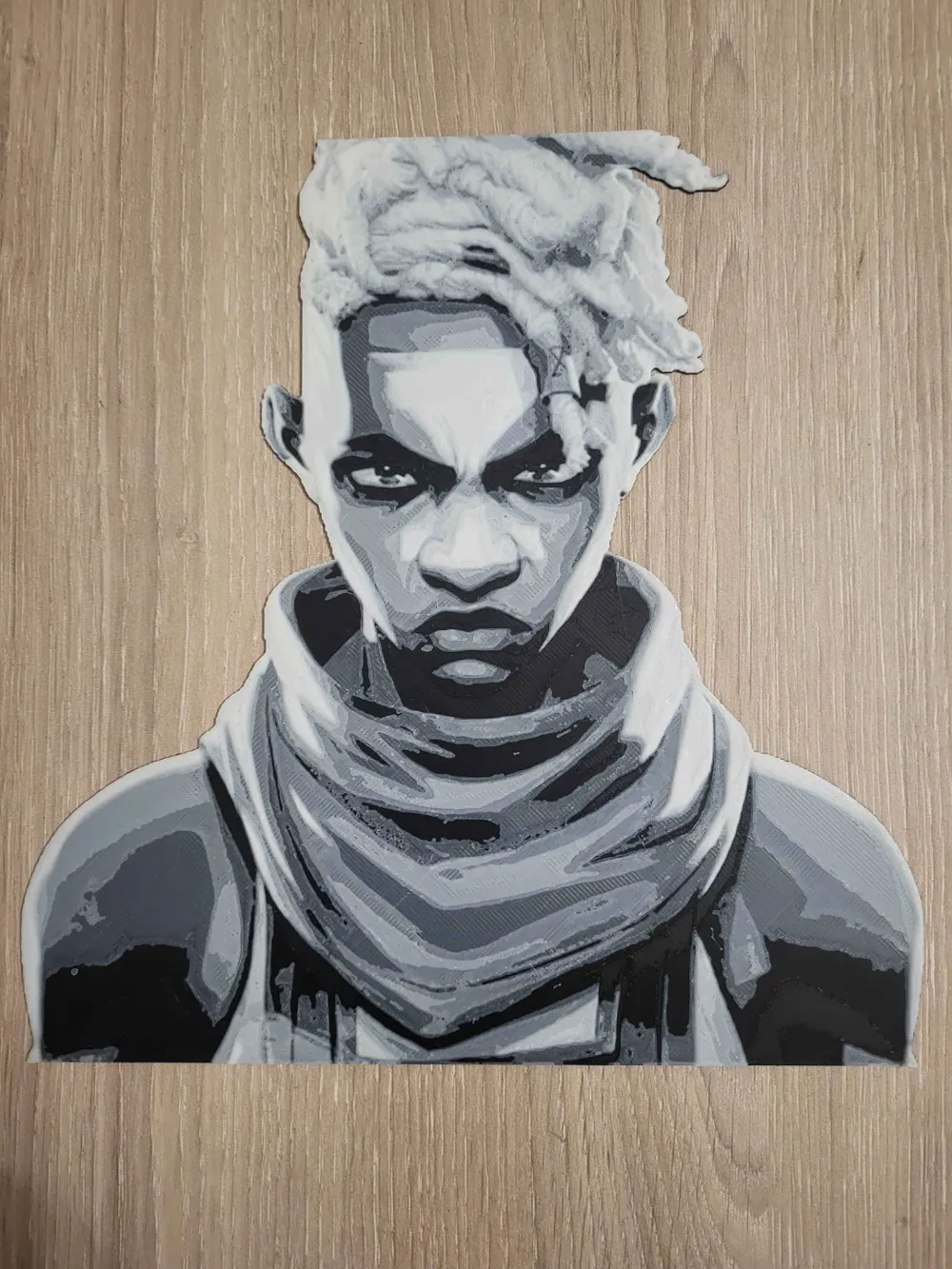 HueForge Ekko Arcane Saison 2 No Background by EgnakirMakerWorld ...