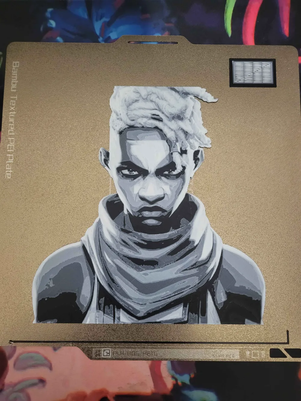 HueForge Ekko Arcane Saison 2 No Background by EgnakirMakerWorld ...