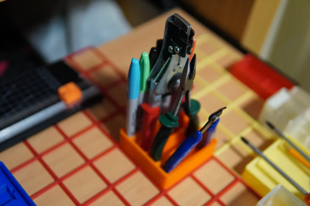 Gridfinity Sharpie And Random tool Holders by Bandersnatch MakerWorld ...