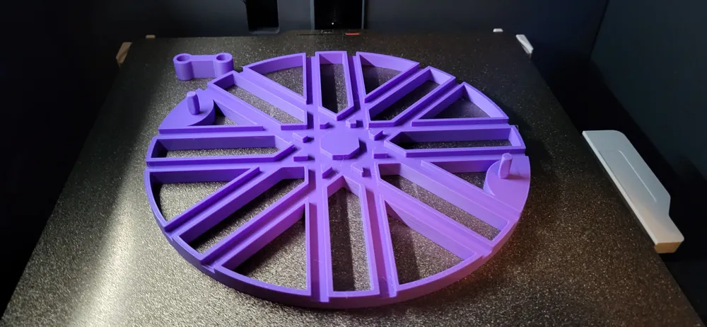 XL skeleton turntable / crossroad wood train brio - Free 3D Print Model ...