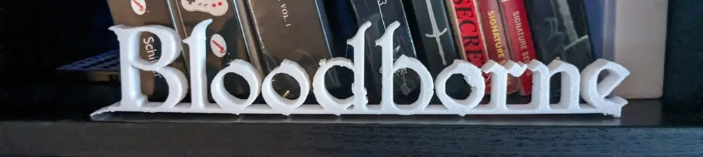 Bloodborne logo Remixed by denijan - MakerWorld