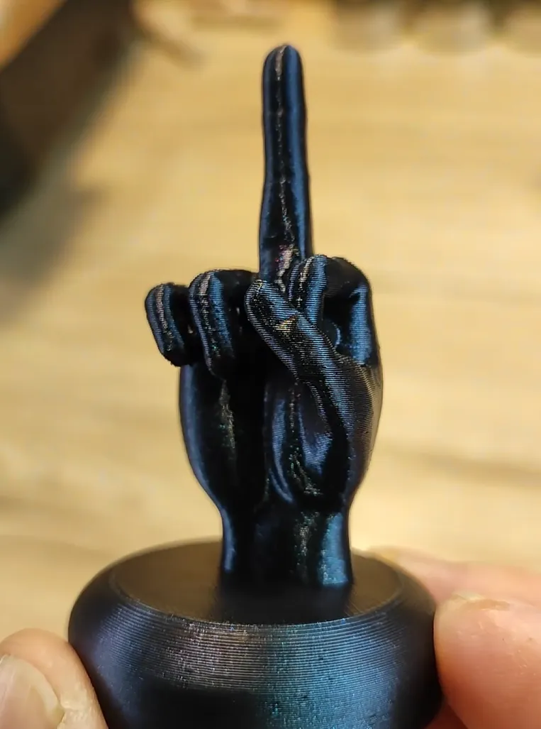 Middle finger by GorlucTV - MakerWorld