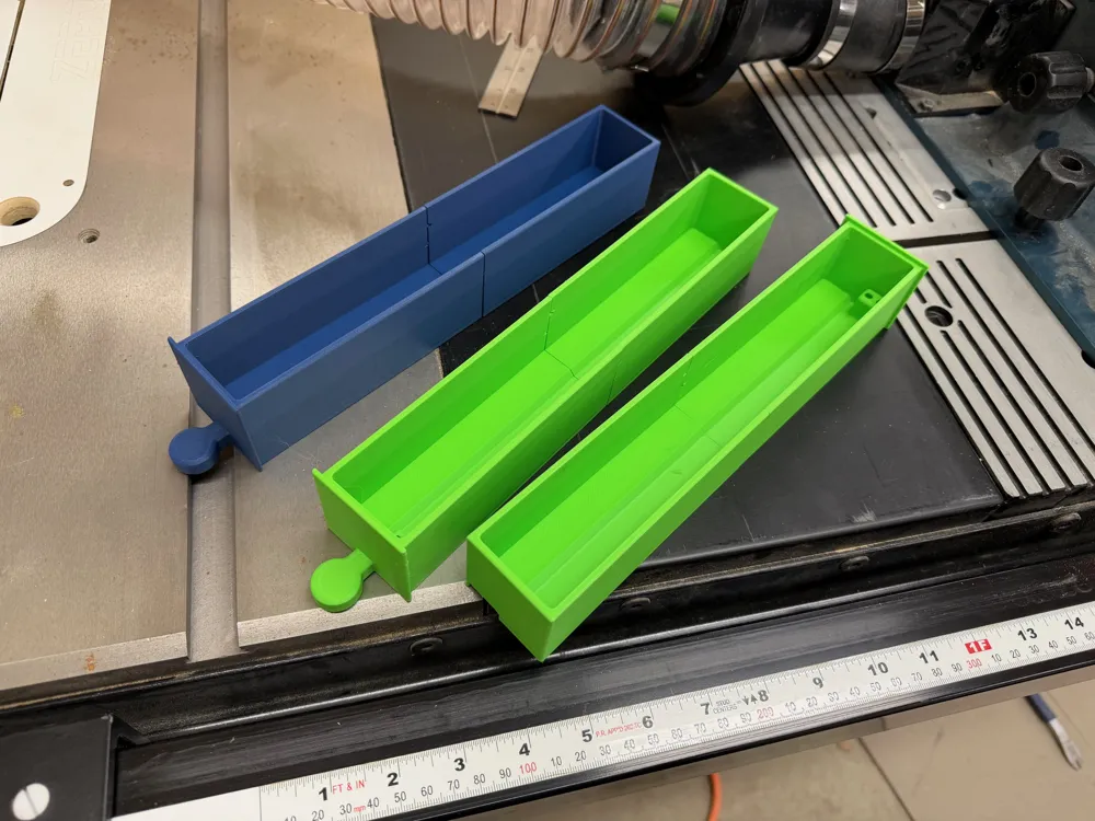 Delta 36-725 T2 Fence rail drawers - Free 3D Print Model - MakerWorld