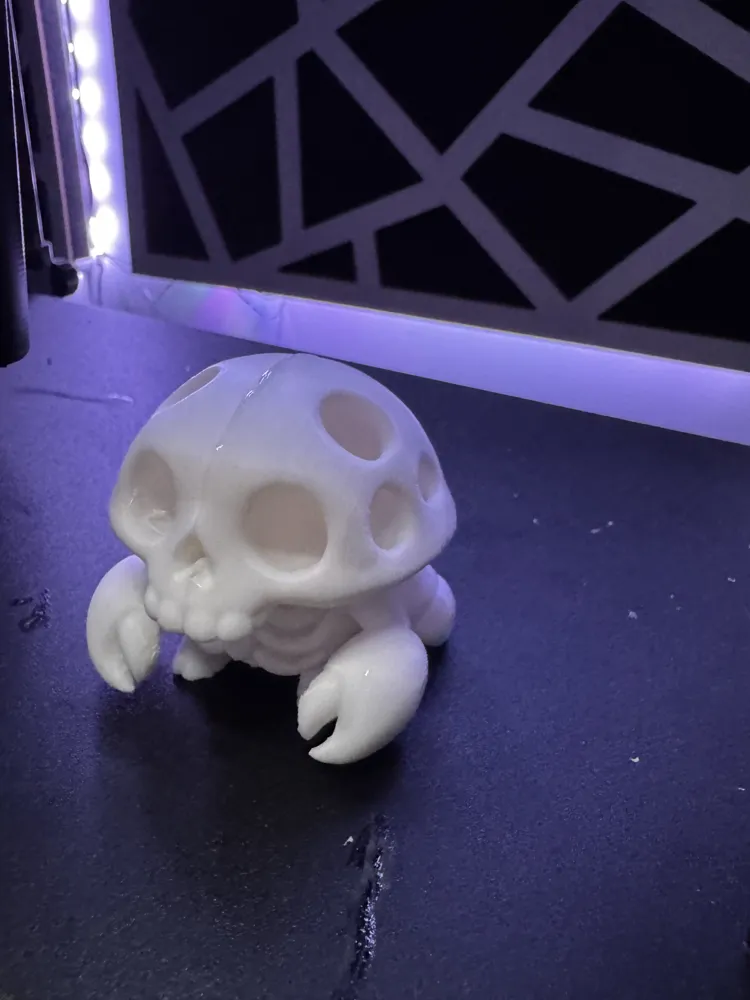 Crab Skeleton – Spooky Cute Figurine kawaii by CraftedDesigns ...